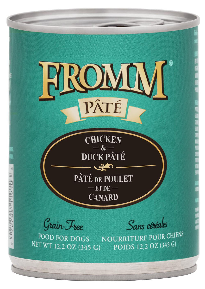 Fromm Grain-Free Chicken & Duck Pâté Dog Food - Pennington, NJ ...